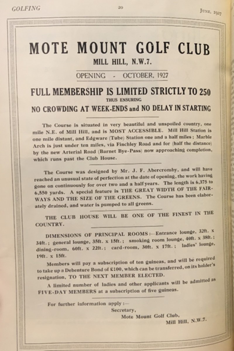 Mill Hill Golf Club – Middlesex Golf