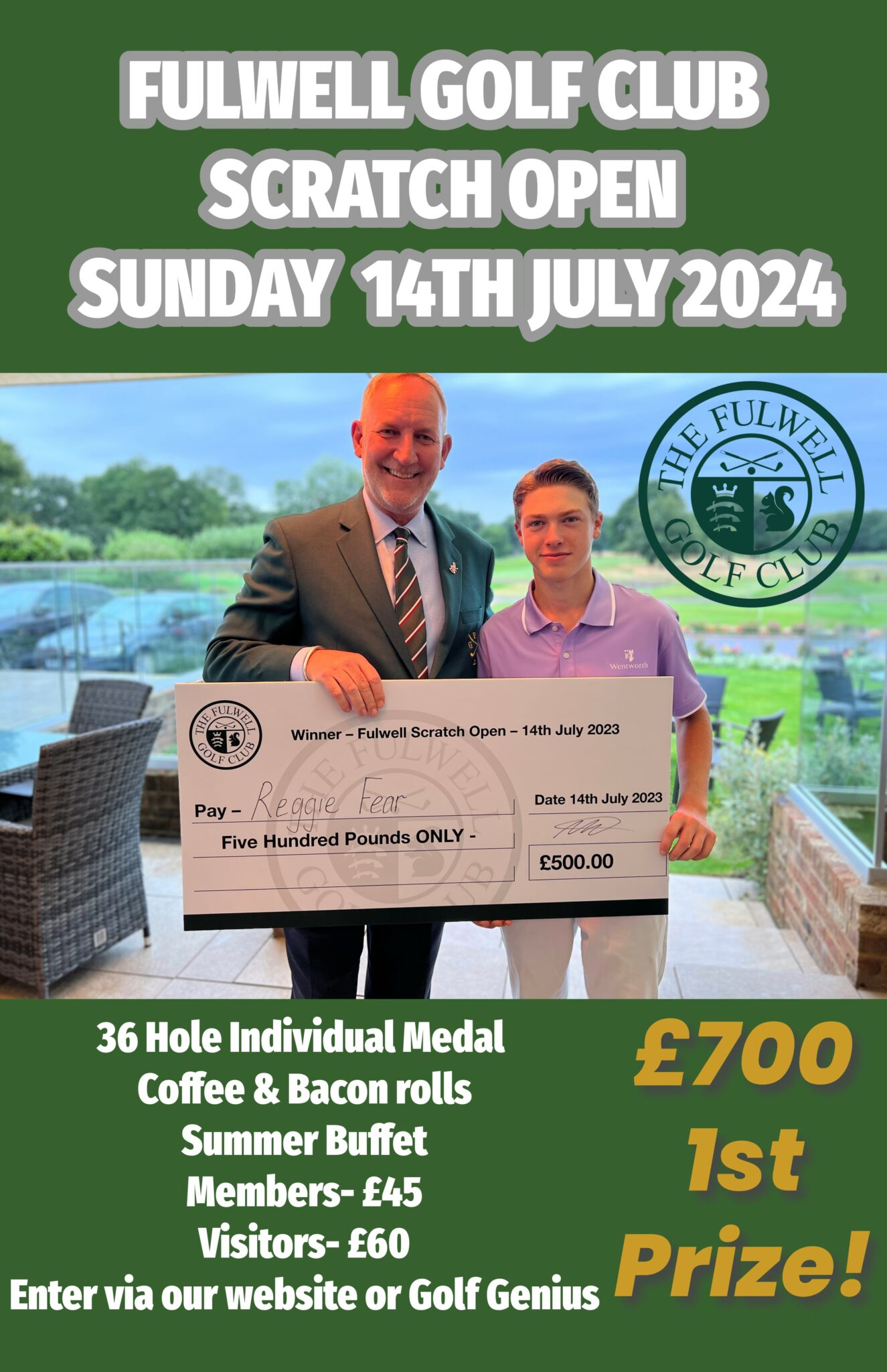 Club Opens – Middlesex Golf