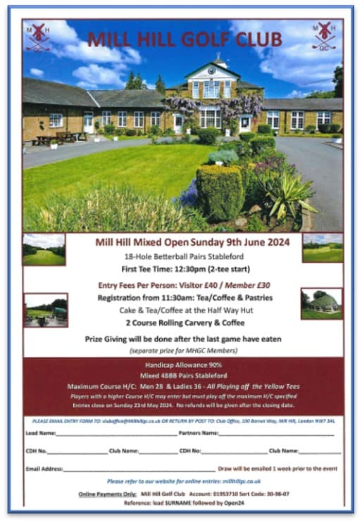 Club Opens – Middlesex Golf