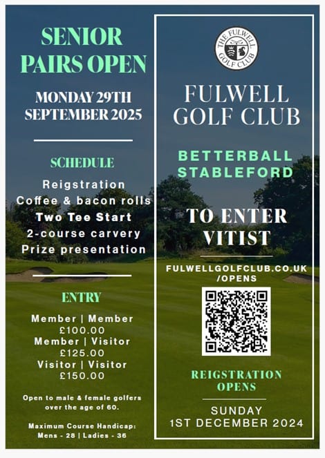 Club Opens – Middlesex Golf