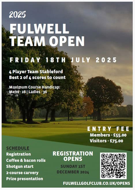 Club Opens – Middlesex Golf